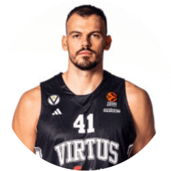 Ante Zizic Virtus Bologna Bio stats and news 365Scores