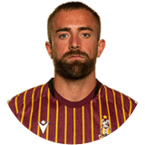 Estadísticas de Alex Pattison en Bradford - 365Scores